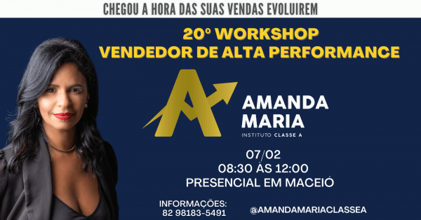 20º Workshop Vendedor de Alta Performance em Maceió - Sympla