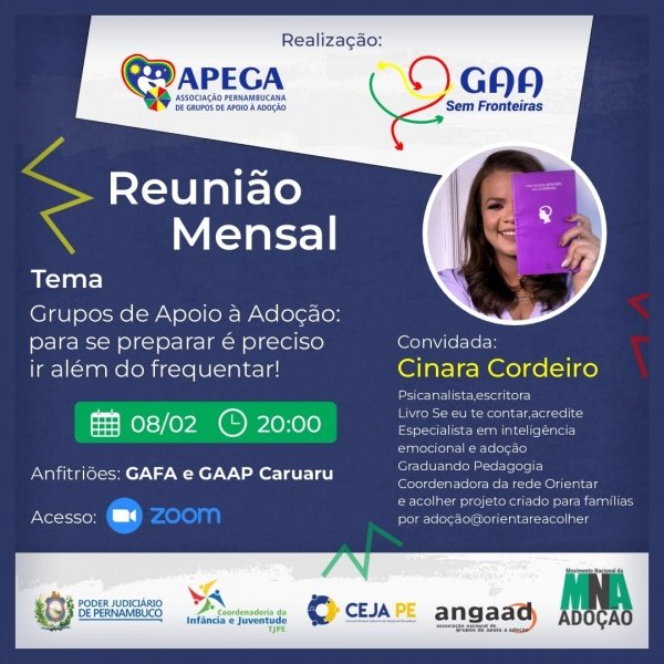 Reunião GAA Sem Fronteiras Fevereiro 2023 - online - Sympla