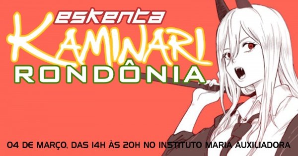 EsKenta Kaminari 2023 em Porto Velho - Sympla