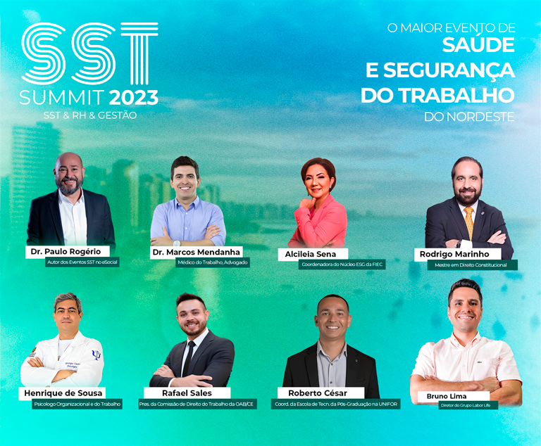 SST Summit 2023 - SST & RH & GESTÃO em Fortaleza - Sympla