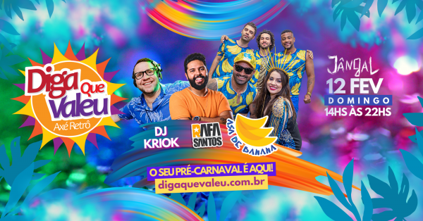 DIGA QUE VALEU! COM ASA DE BANANA em Belo Horizonte - Sympla