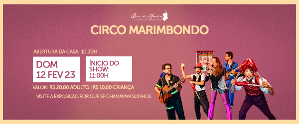 Bianca Luar e Circo Marimbondo em Belo Horizonte - Sympla