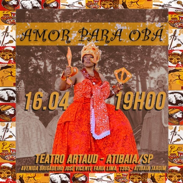 AMOR PARA OBÁ em Atibaia - Sympla