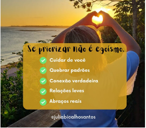 Se PRIORIZAR não é egoísmo - online - Sympla