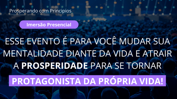 Prosperando com Princípios em São Paulo - Sympla
