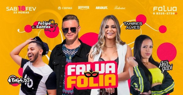 FALUA FOLIA 2023 (Promoter Ana Clara) em Lagoa Santa - Sympla