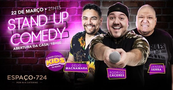 STAND UP COMEDY em São Bernardo do Campo - Sympla