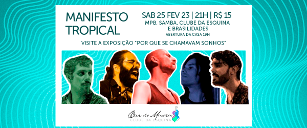Show Manifesto Tropical em Belo Horizonte - Sympla