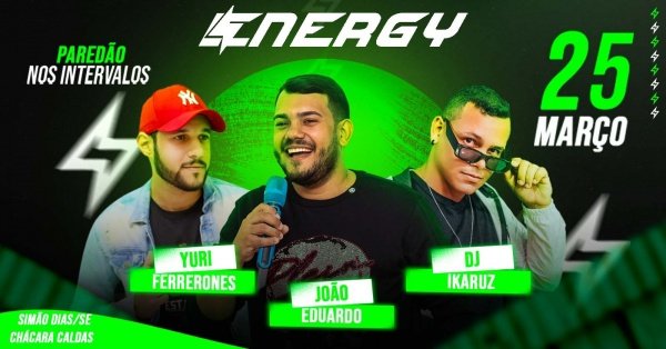 Energy Fest 2023 em Simão Dias - Sympla