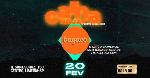 Carna House part 2 - Remember Casa Laranja em Limeira - Sympla