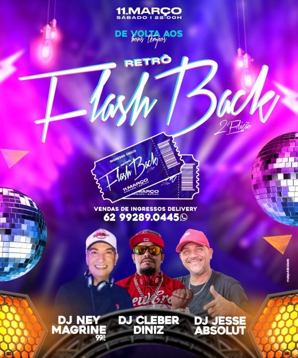 2ª Edição Retro Flash Back em Goiânia - Sympla