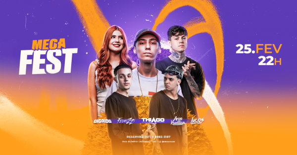 MEGA FEST em Joinville - Sympla