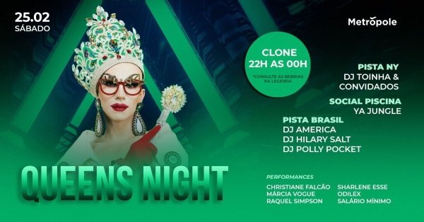 QUEENs NIGHT - Sábado em Recife - Sympla