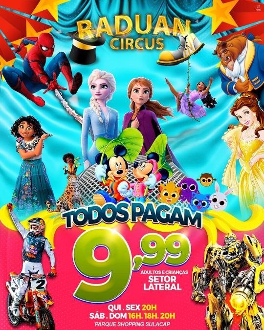 Raduan Circus em Rio de Janeiro - Sympla