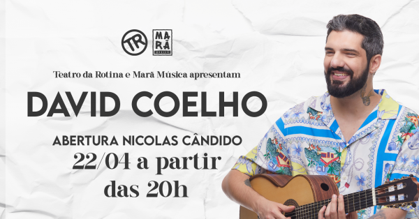 David Coelho em São Paulo - Sympla