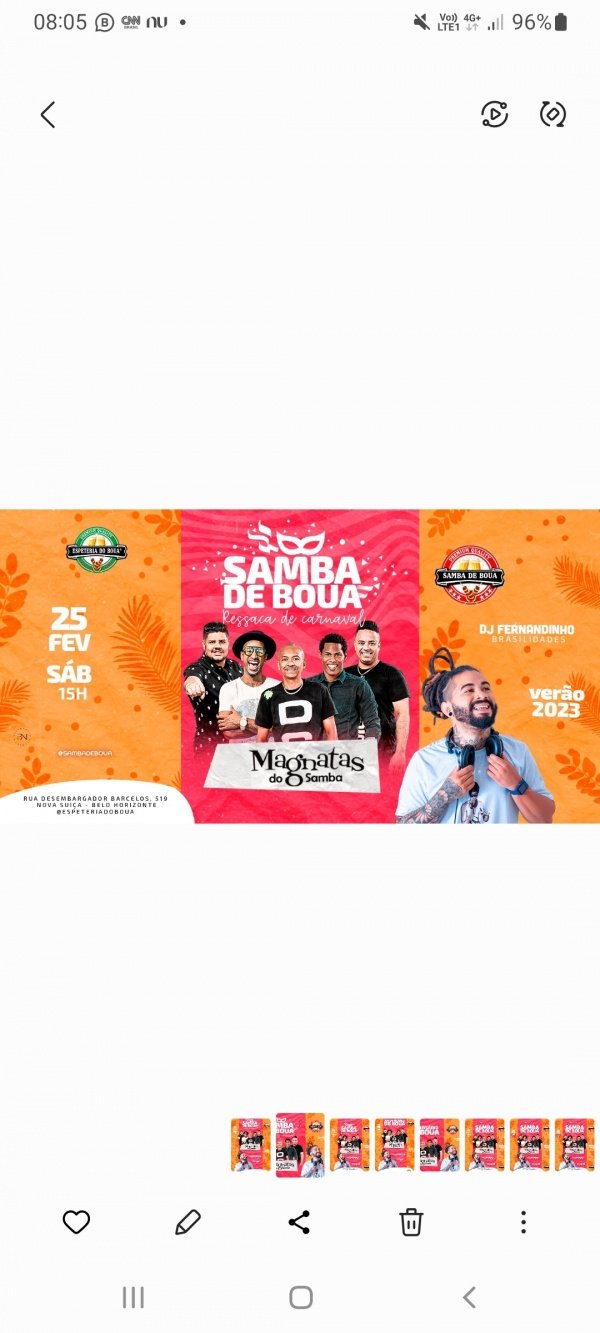 SAMBA DE BOUA ressaca de carnaval em Belo Horizonte - Sympla