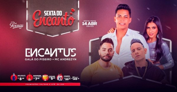 BANDA ENCANTUS - SEXTA DO ENCANTO em Brasília - Sympla