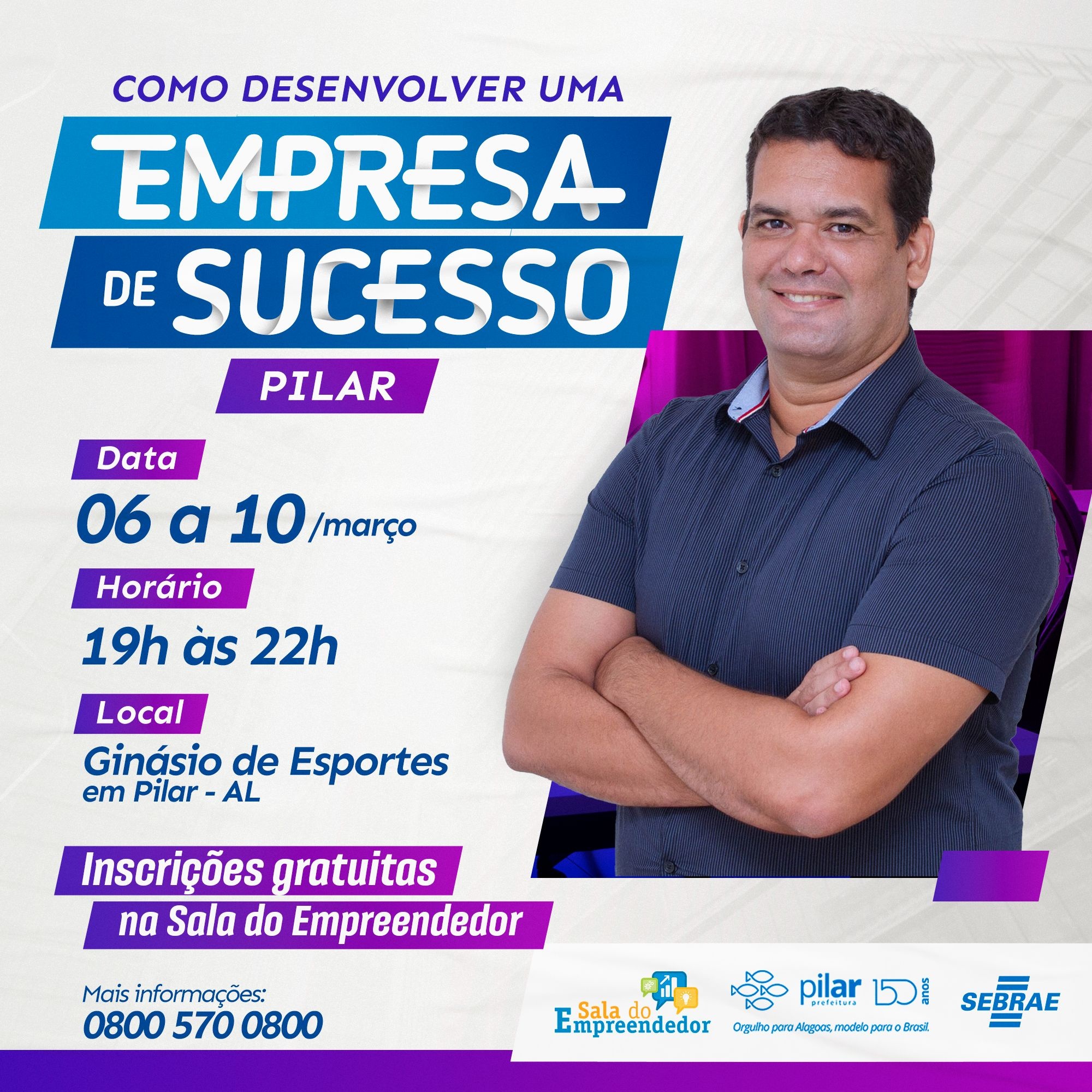 Como Desenvolver uma Empresa de Sucesso - Pilar em Pilar - Sympla