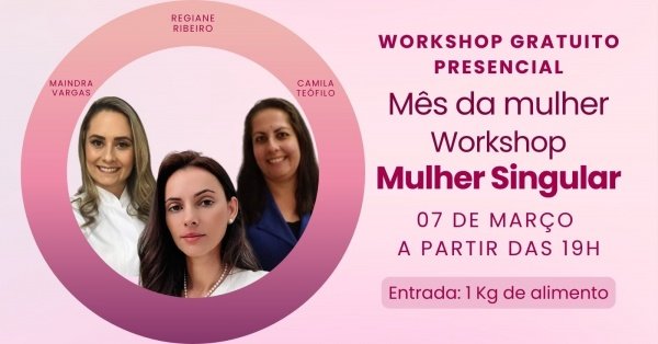 Mulher Singular em Joinville - Sympla