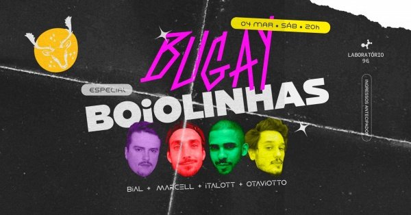 BUGAY || ESPECIAL BOIOLINHAS em Uberaba - Sympla