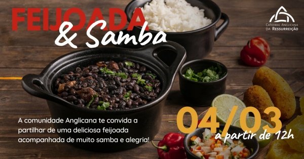 Feijoada com samba em Brasília - Sympla