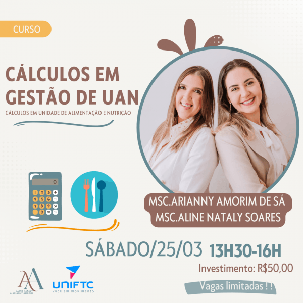 Cálculos em Gestão de UAN em Juazeiro - Sympla