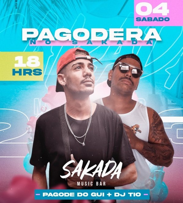 Pagodeira no Sakada em Porto Ferreira - Sympla