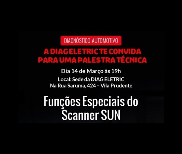 Funções Especiais do Scanner SUN em São Paulo - Sympla