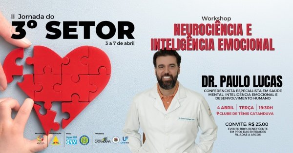 Workshop: Neurociência e Inteligência Emocional em Catanduva - Sympla