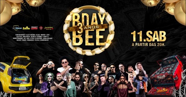 Bday 3 anos Bee Snooker em Brasília - Sympla