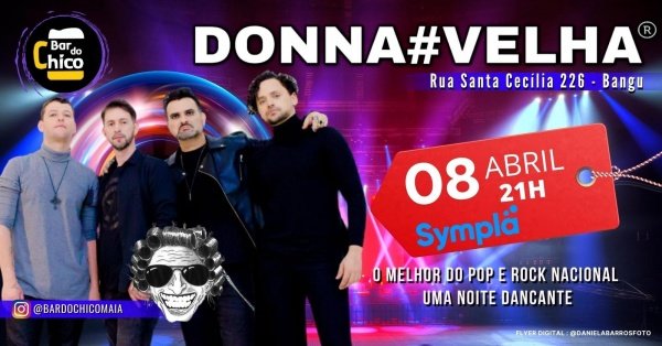BANDA DONNA VELHA em Rio de Janeiro - Sympla