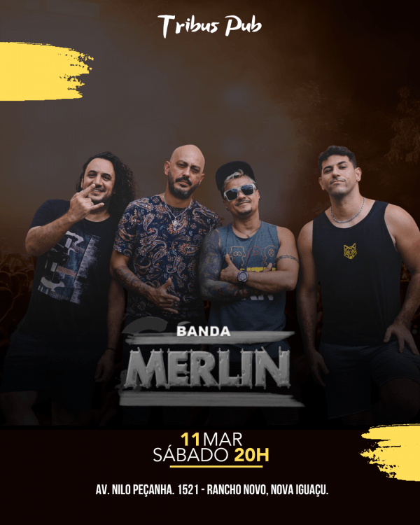 Banda Merlin em Nova Iguaçu - Sympla
