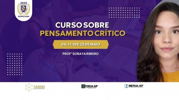 Curso sobre Pensamento Crítico em Sorocaba - Sympla