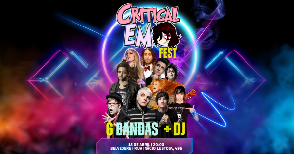 CRITICAL EMO FEST em Curitiba - Sympla