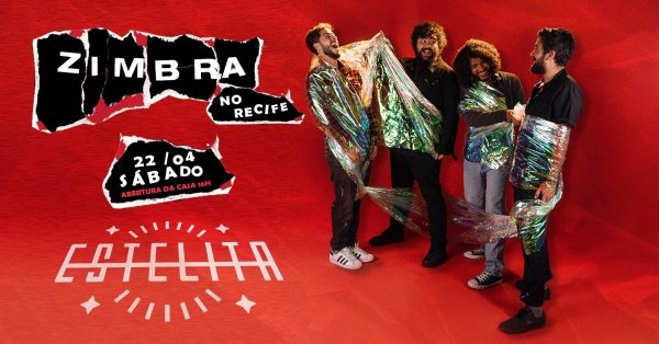 Zimbra no Recife | Estelita em Recife - Sympla