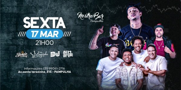 SEXTOU NOSTRO BAR PAMPULHA em Belo Horizonte - Sympla