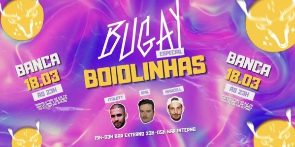 BUGAY ESPECIAL BOIOLINHAS em Uberlândia - Sympla