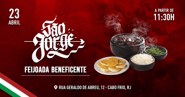 Feijoada Beneficente de São Jorge - IFPP em Cabo Frio - Sympla