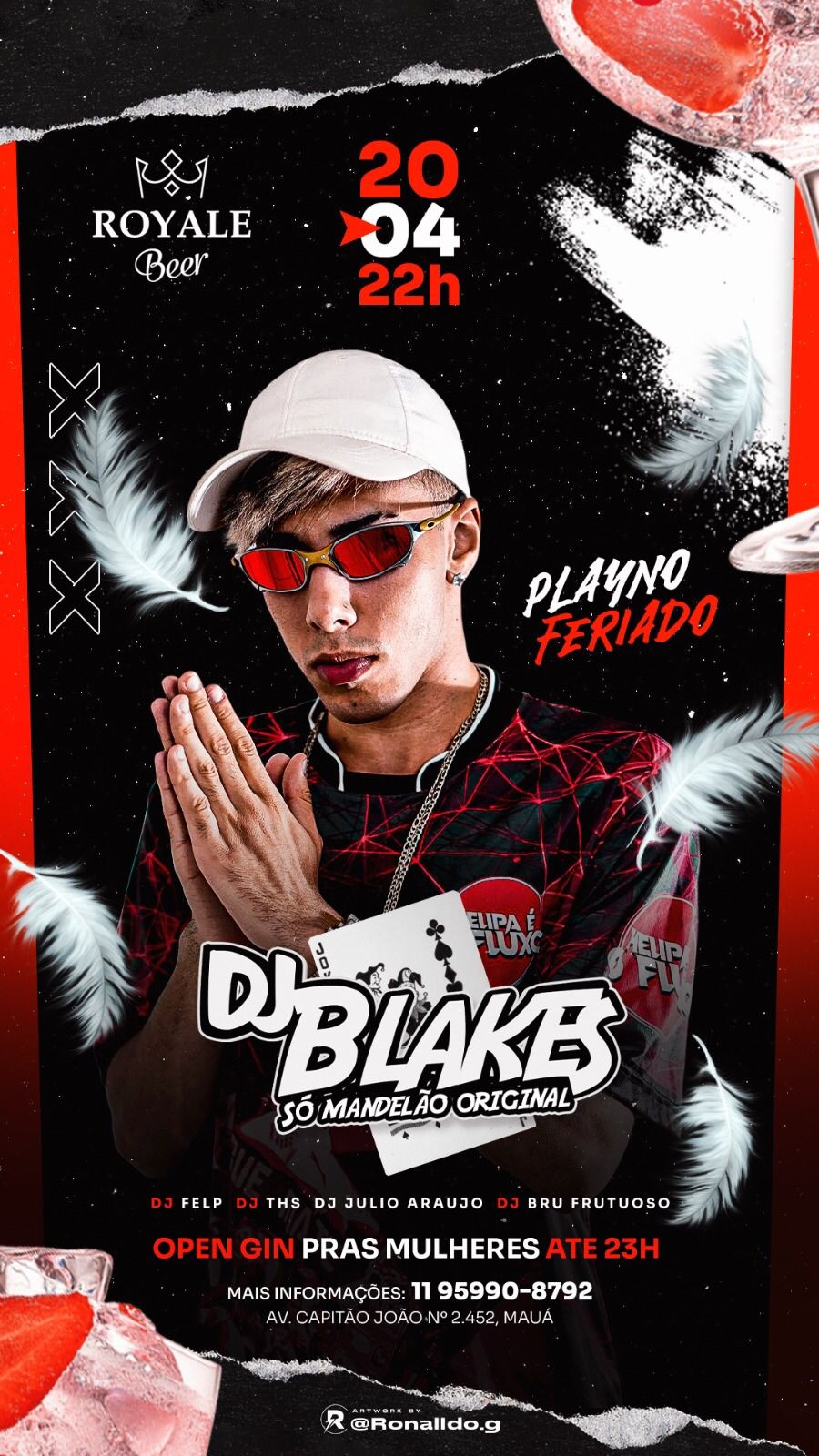 FERIADÃO NA ROYALE + DJ BLAKES em Mauá - Sympla