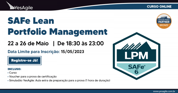 SAFe Lean Portfolio Management com certificação SAFe® LPM - online - Sympla