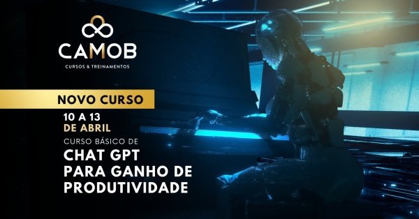 Curso de Chat GPT para ganho de produtividade - online - Sympla
