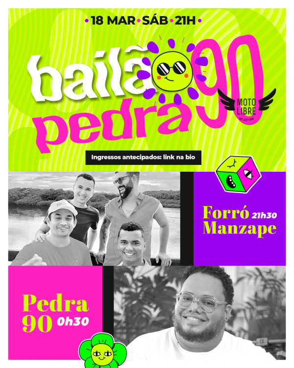 Bailão Pedra 90 ~ Forró Manzape e Pagode Pedra 90 em Fortaleza - Sympla