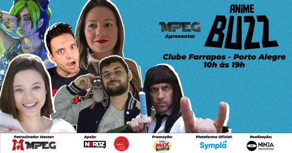Anime Buzz - 15 e 16 de abril - Porto Alegre em Porto Alegre - Sympla