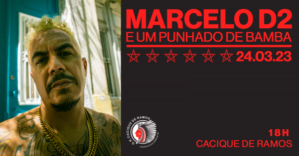 Marcelo D2 e um Punhado de Bamba em Rio de Janeiro - Sympla