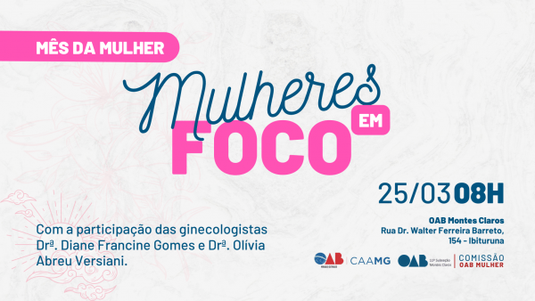 Mulheres em Foco em Montes Claros - Sympla