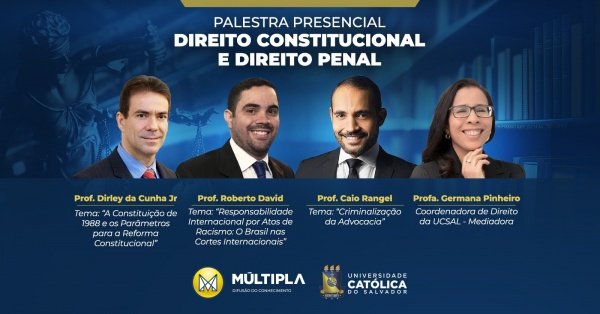 Palestra de Direito Constitucional - Múltipla Difusão do Conhecimento ...