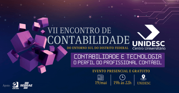 VII Encontro de Contabilidade - UNIDESC em Luziânia - Sympla