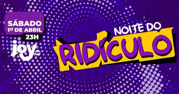 Noite Do Ridículo Em Osório Sympla
