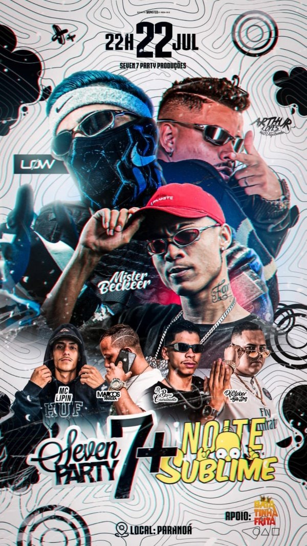 Seven party em Brasília - Sympla