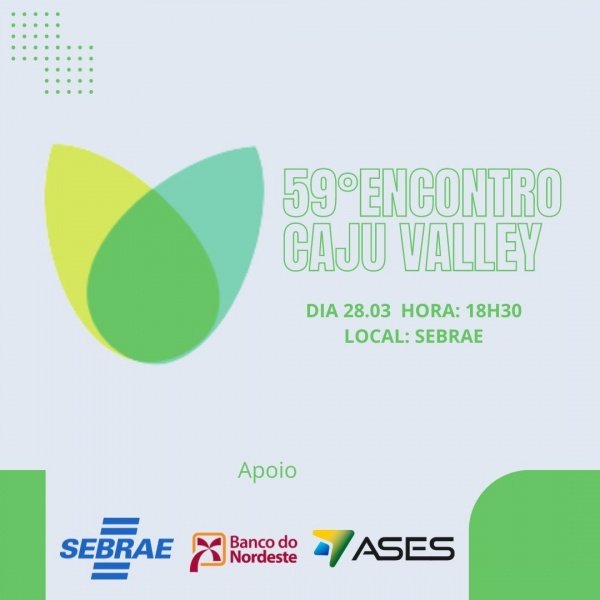 59° Encontro do Caju Valley em Aracaju - Sympla